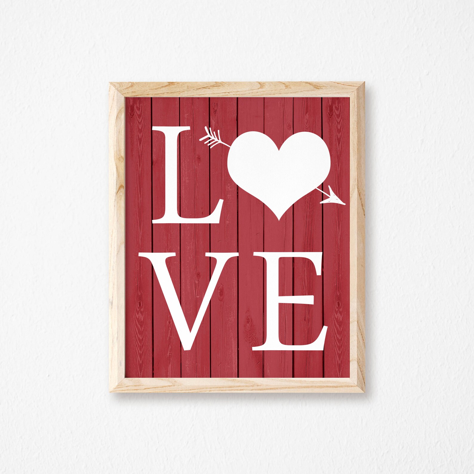 Love Printable-love Print-love Sign-valentine's Day | Etsy
