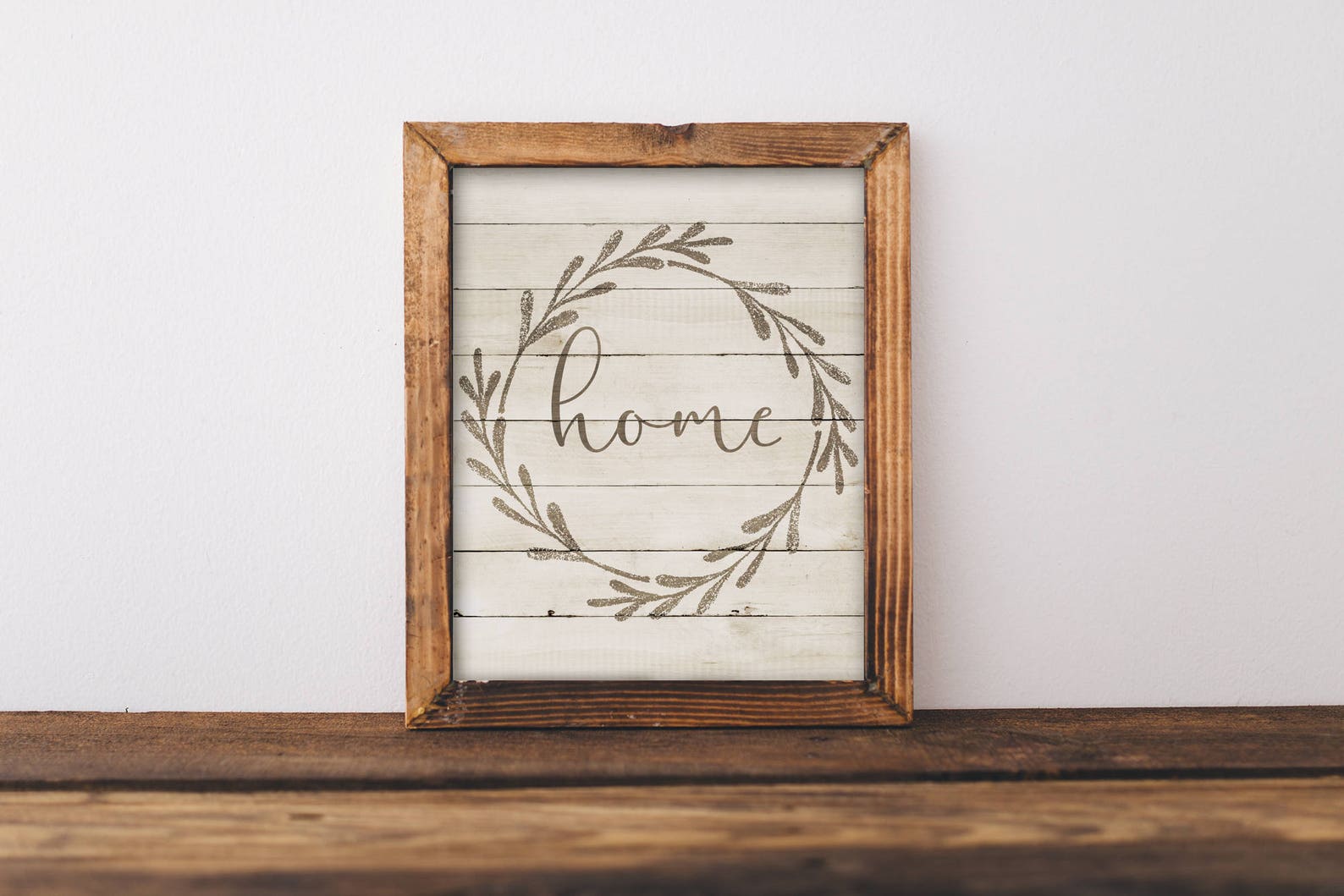 Home Sign-home Printable-farmhouse Home Sign-wood Home | Etsy
