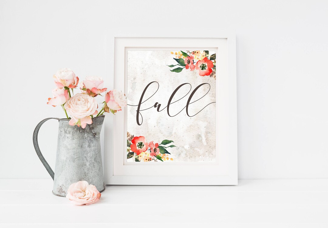Rustic Fall Printable-fall Print-fall Printable-autumn Print-fall ...