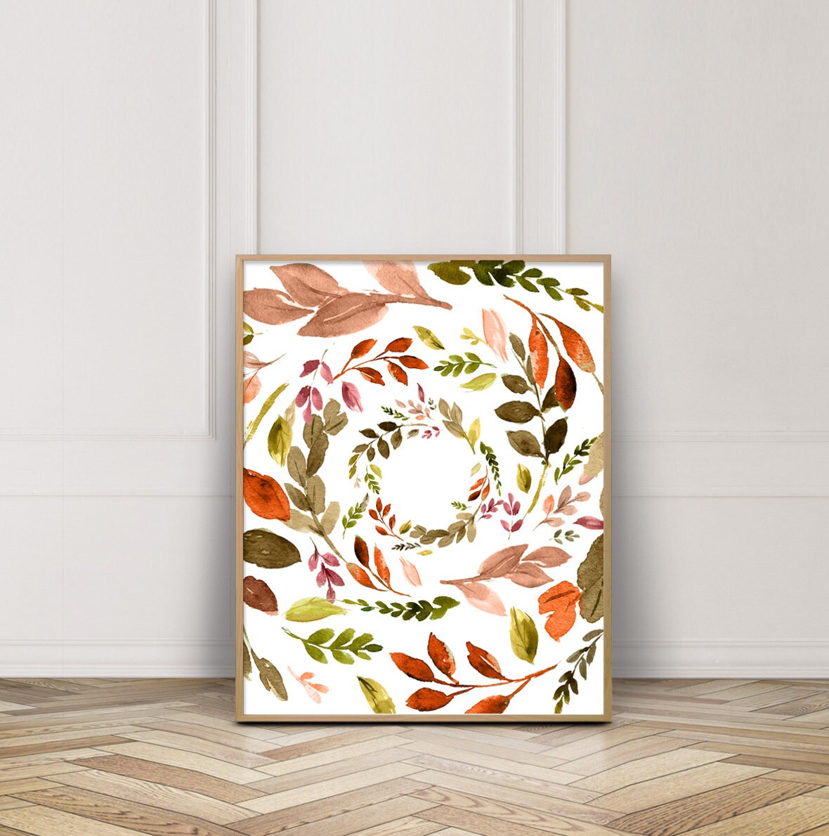 Fall Wall Art Decor-fall Leaves-fall Leaf Art-leaf Art-leaf - Etsy