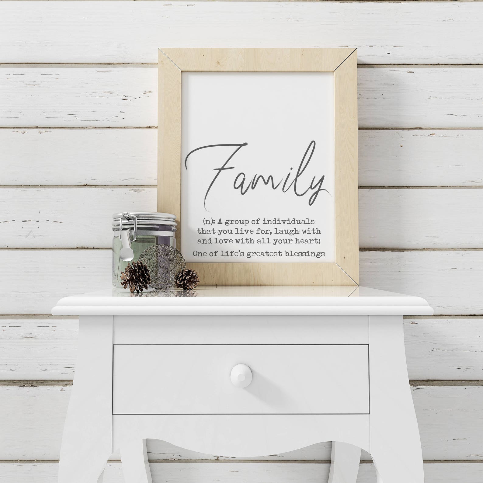 Family Definition Print-family Printable-family Sign-home - Etsy
