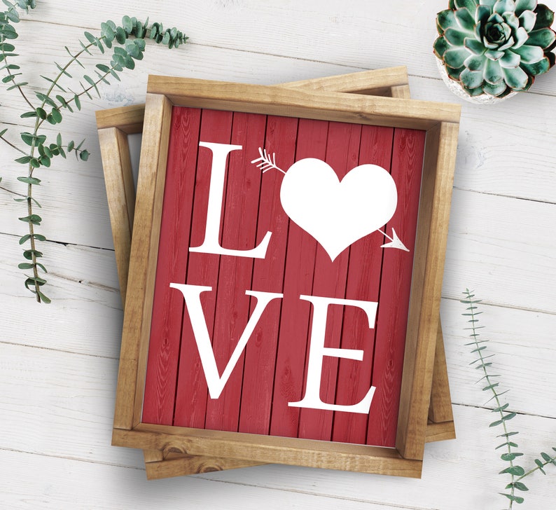 Love Printable-love Print-love Sign-valentine's Day - Etsy