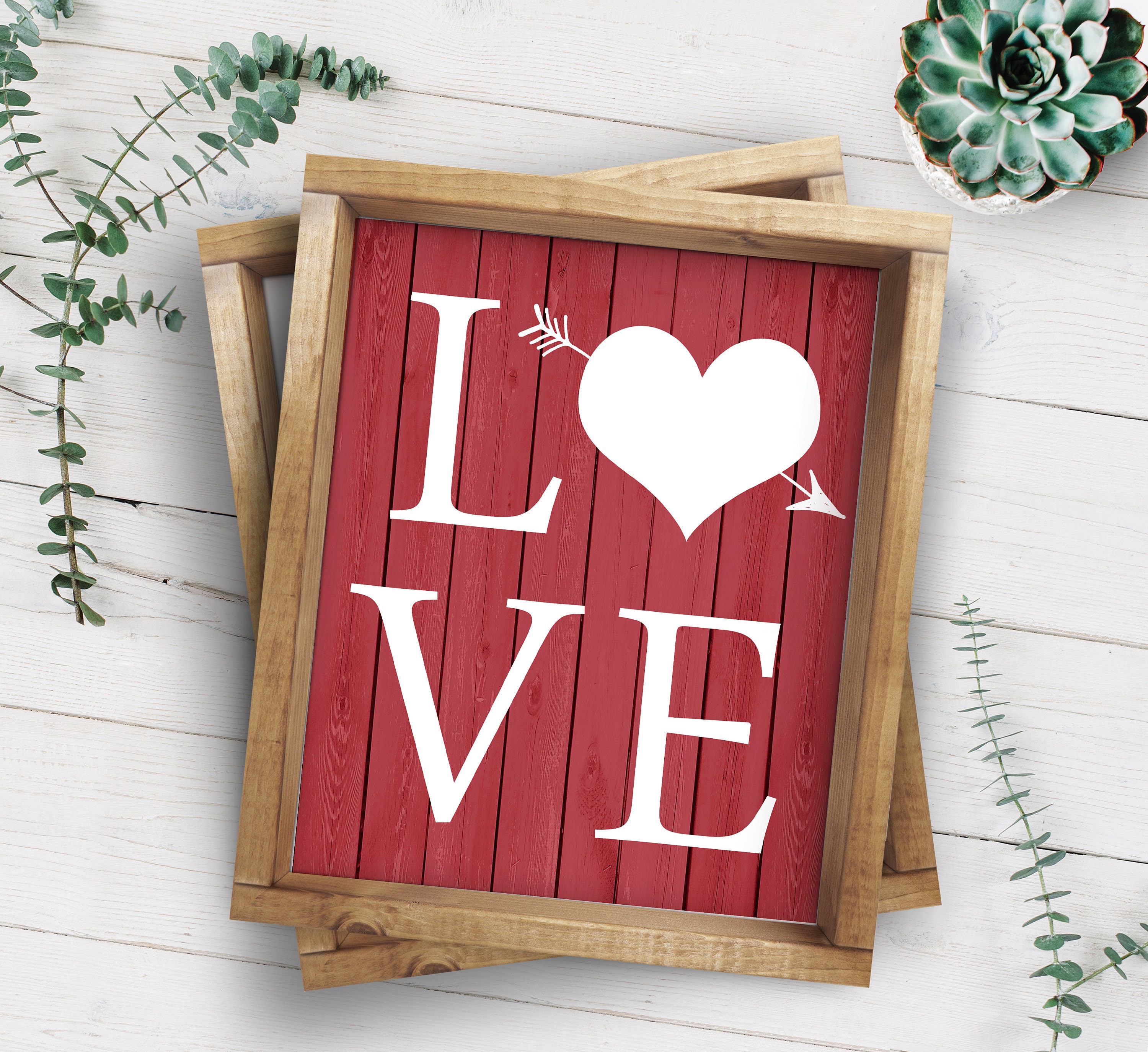 Love Printable-Love Print-Love Sign-Valentine's Day | Etsy