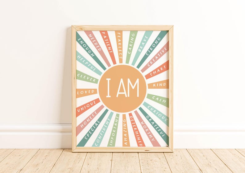 Set of 12 Educational Wall Art, Classroom Poster, Homeschool Printable ...