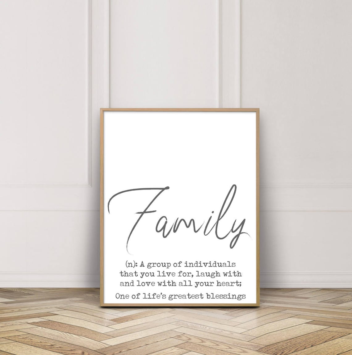 Family Definition Print-Family Printable-Family Sign-Home | Etsy