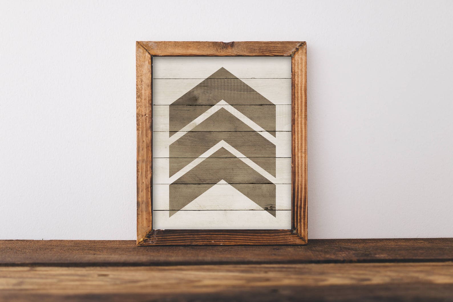 Geometric Arrow Printable-Chevron Wall Art-Arrow | Etsy