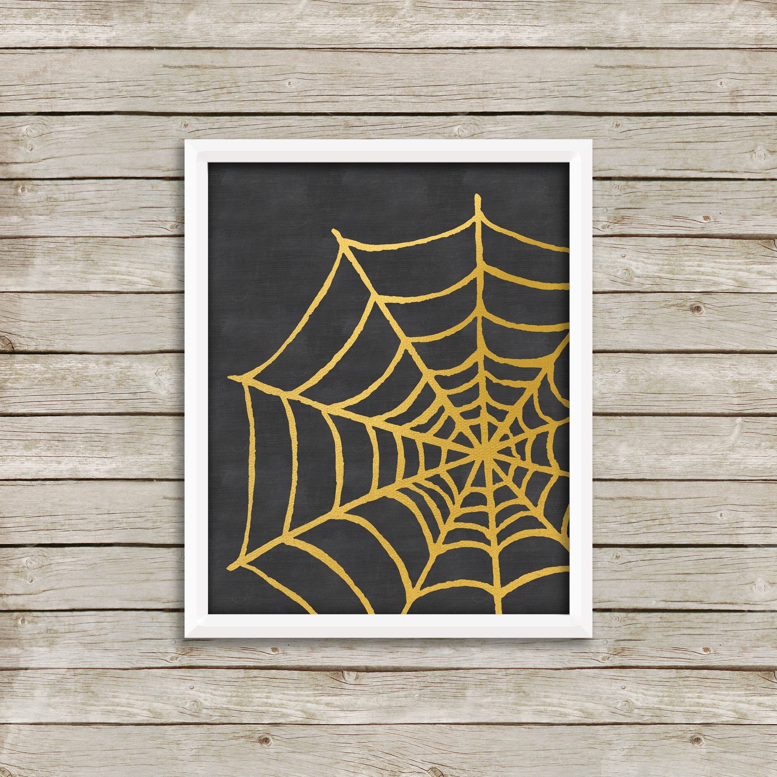 Spiderweb Print-gold Spiderweb Print-custom Spiderweb-custom Spiderweb ...