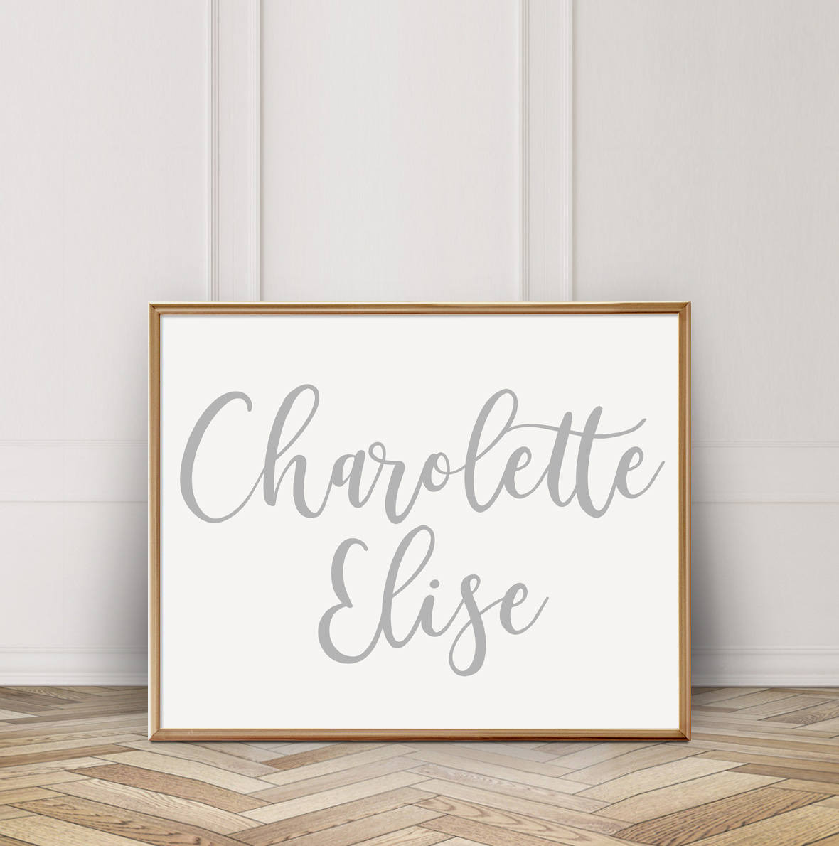 Custom Girl's Name Printable Typography-custom Baby Name - Etsy