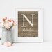 Family Name Printable-customized Last Name Family Sign-wooden - Etsy