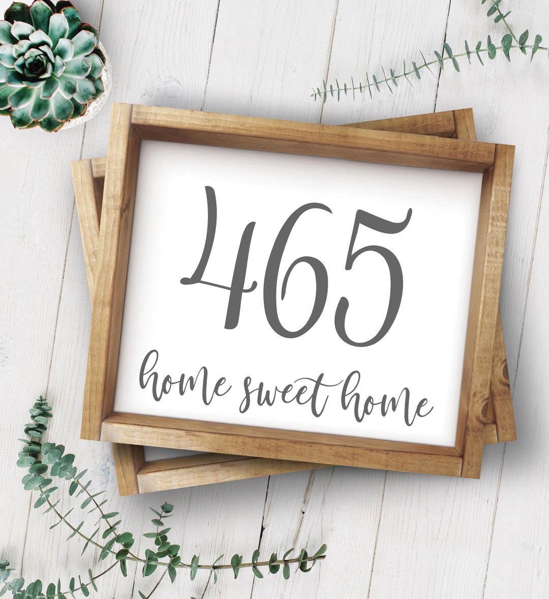 Home Sweet Home Printable-house Number Sign-home Sweet Home House ...