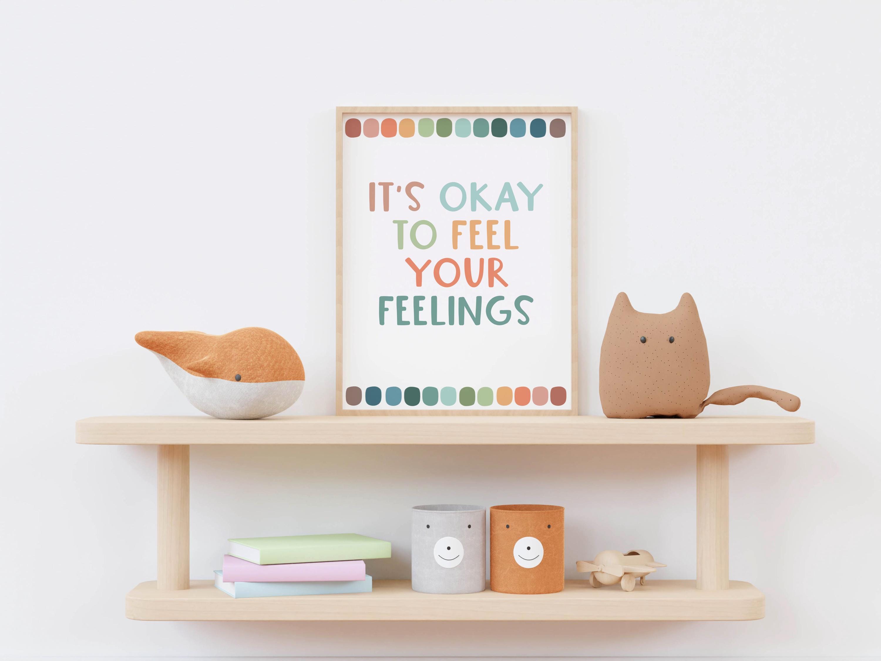 It is OK to Feel Your Feelings Printable-child Feelings Sun-kids ...