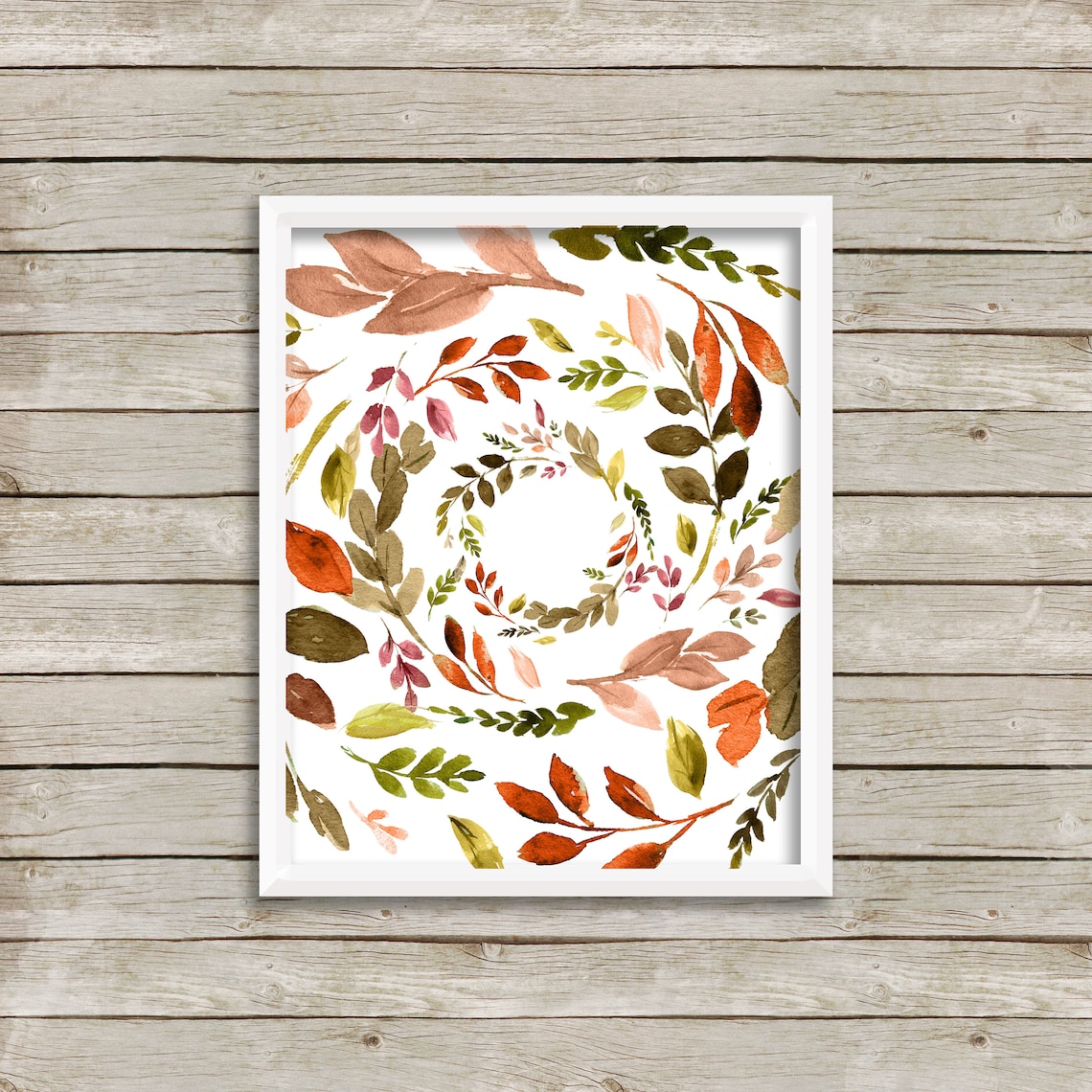 Fall Wall Art Decor-fall Leaves-fall Leaf Art-leaf Art-leaf - Etsy