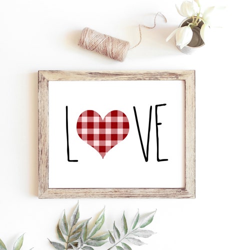 Love Printable-love Print-love Sign-valentine's Day - Etsy