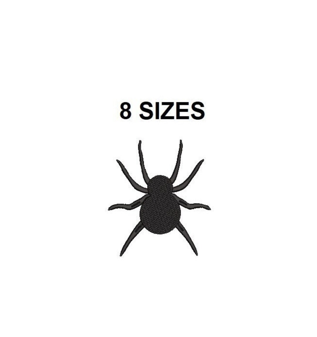 Spider Embroidery Design. Mini Spider Design. Halloween Spider Design ...