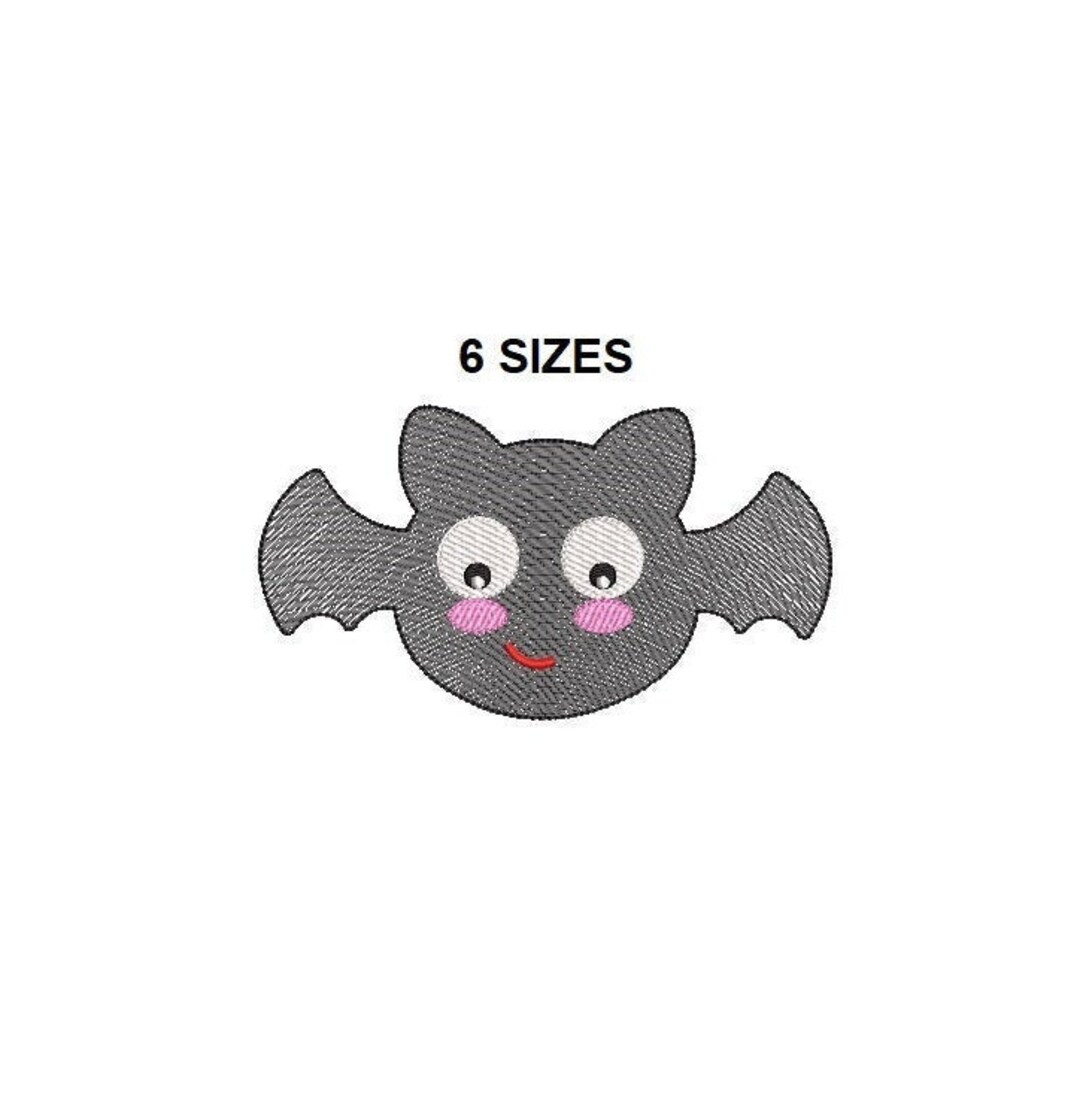 Bat Embroidery Design. Bat Sketch Embroidery Design. Bat Sketch ...