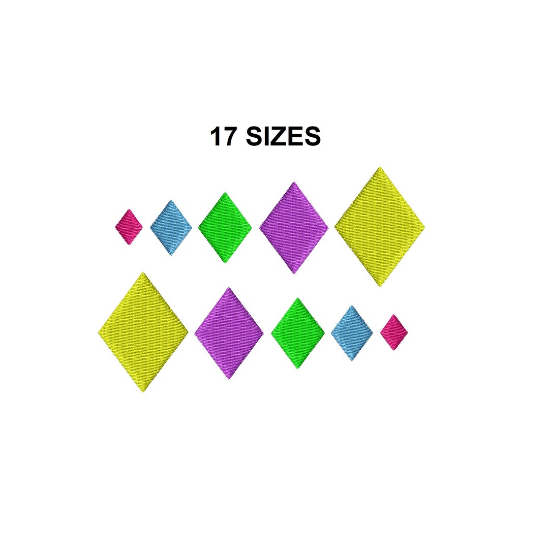 Diamond Embroidery Design. Diamond Mini. Diamond Design. Diamond Filled ...