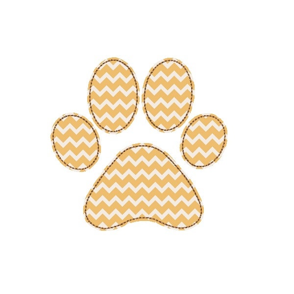 Paw Applique - Etsy