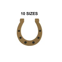 Horseshoe Embroidery Design. Machine Embroidery Design. Mini Horseshoe ...