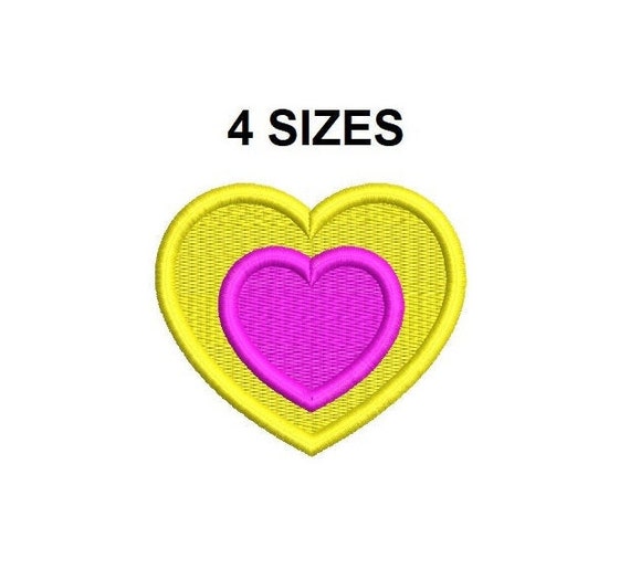 Heart Embroidery Design. Mini Heart Embroidery. Love | Etsy