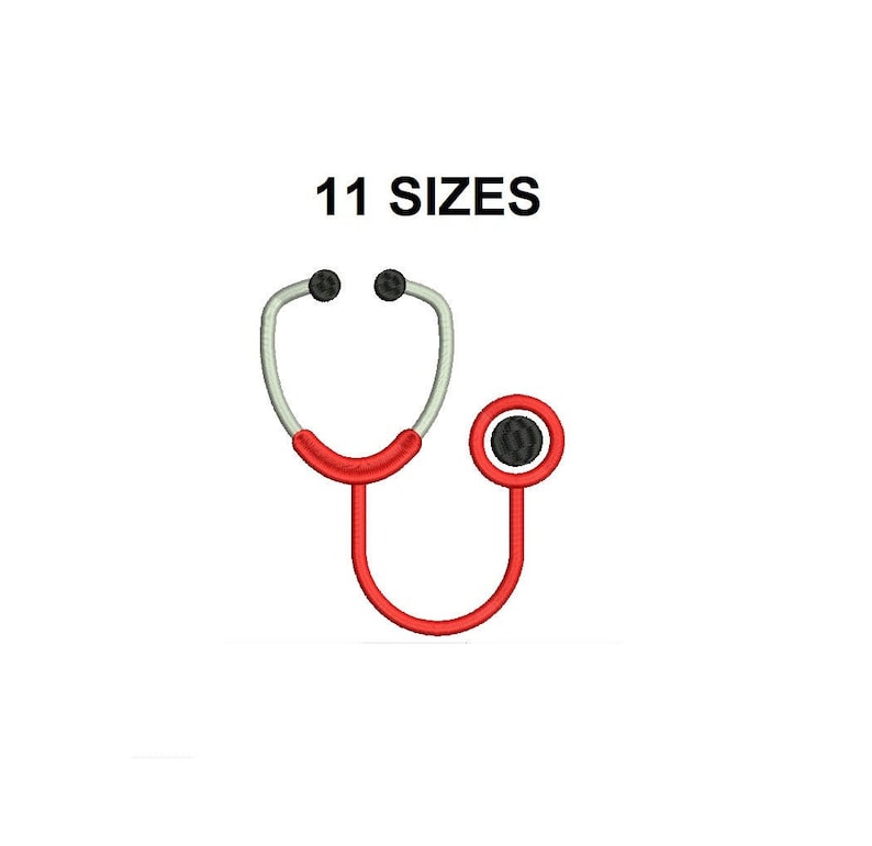 Stethoscope Embroidery Design. Stethoscope Design. Stethoscope - Etsy