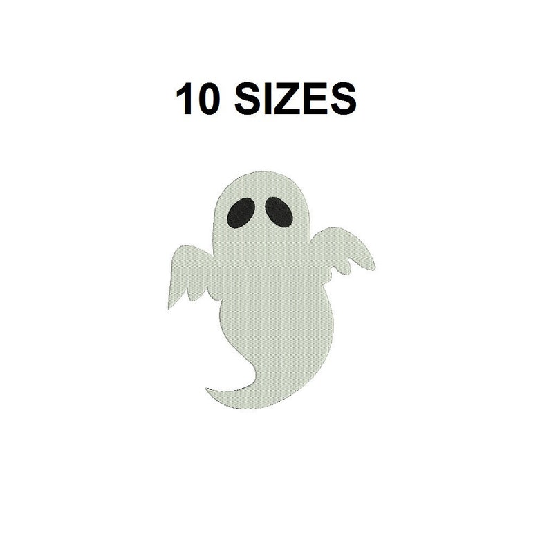Ghost Embroidery Design. Mini Ghost Embroidery Design. - Etsy