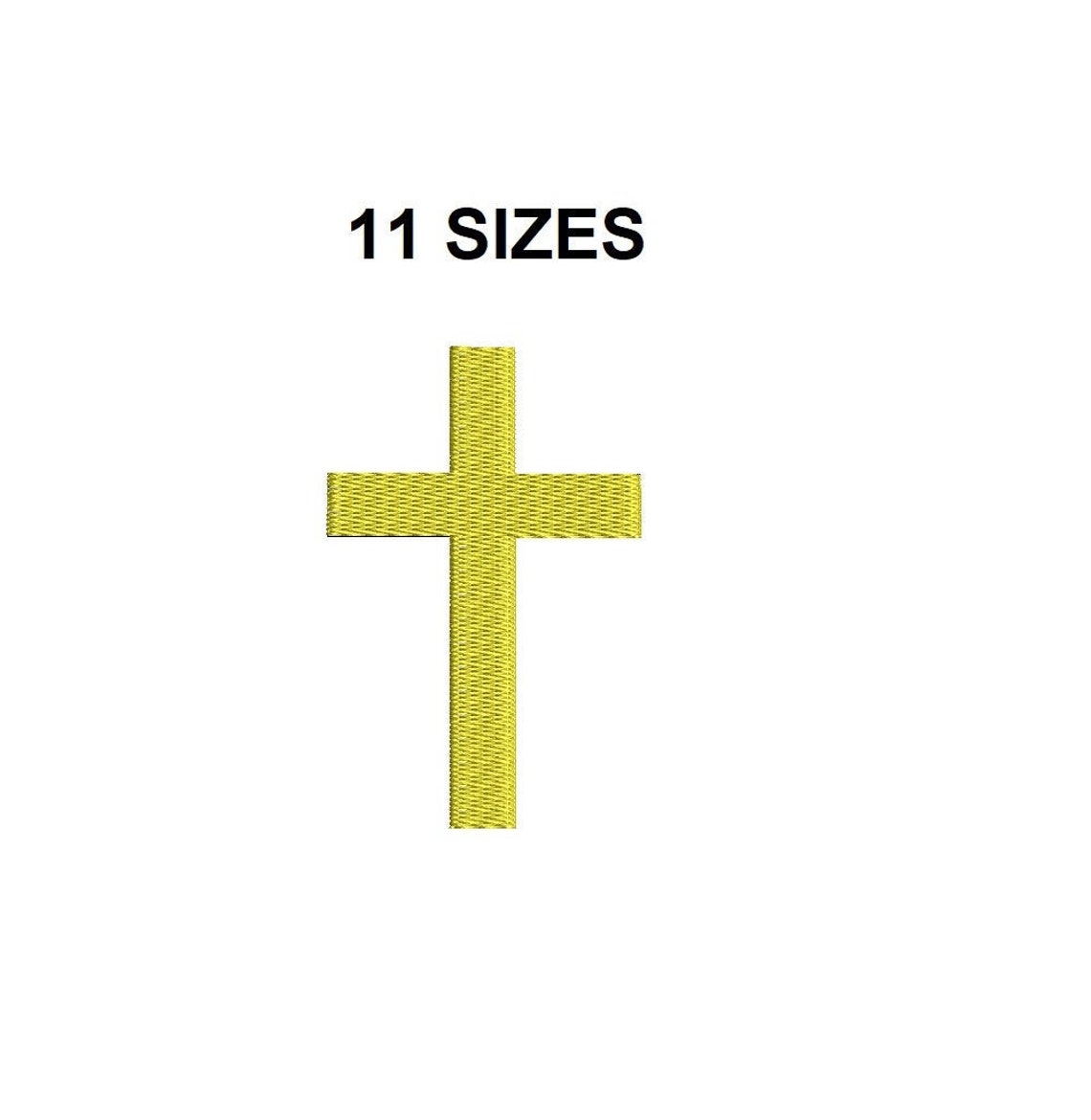 Cross Embroidery Design. Cross Fill Stitch. Mini Cross. Cross | Etsy