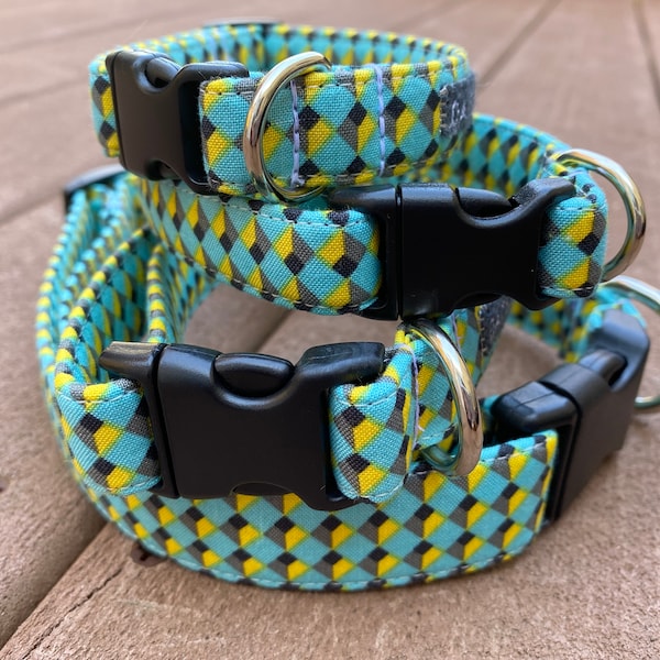 Turquoise Dog Collar - Etsy