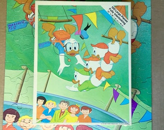 Donald duck puzzle | Etsy