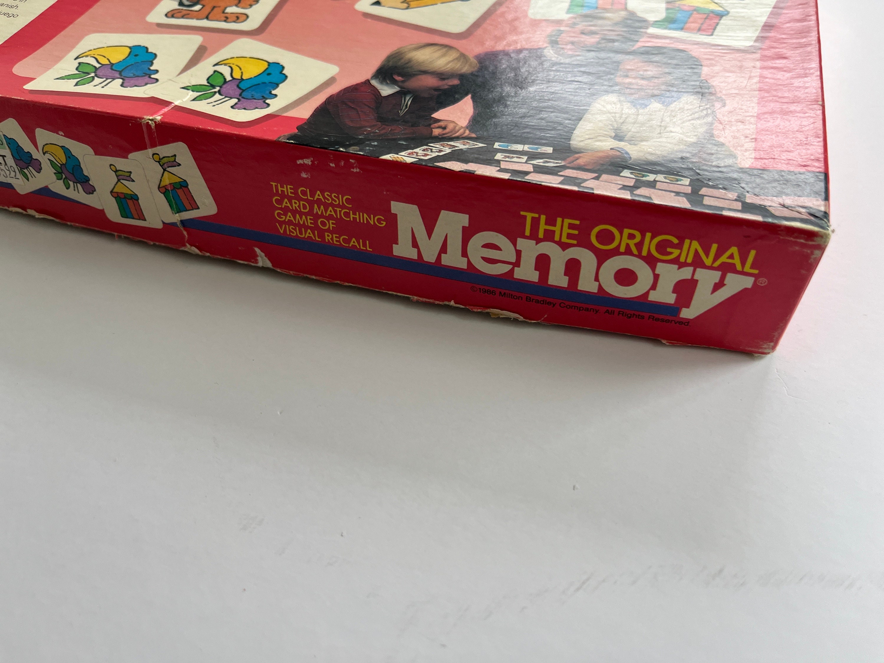 Vintage Original Memory Game, 1986, Complete Card Matching Game ...