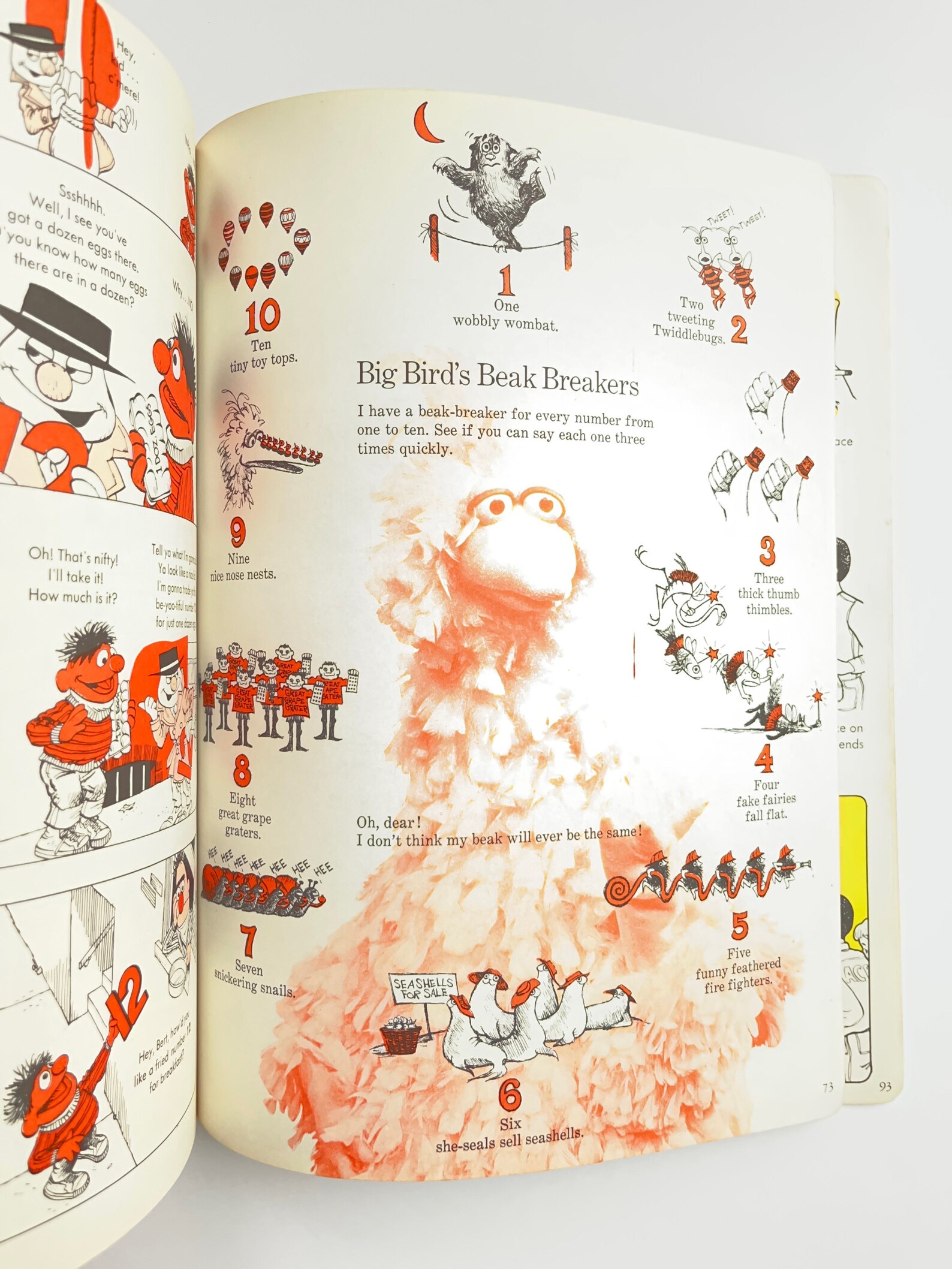 Big Birds Busy Book Vintage Sesame Street Activity Book 70s - Etsy