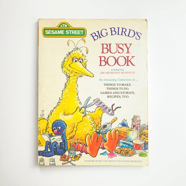 Sesame Street Live Book - Etsy