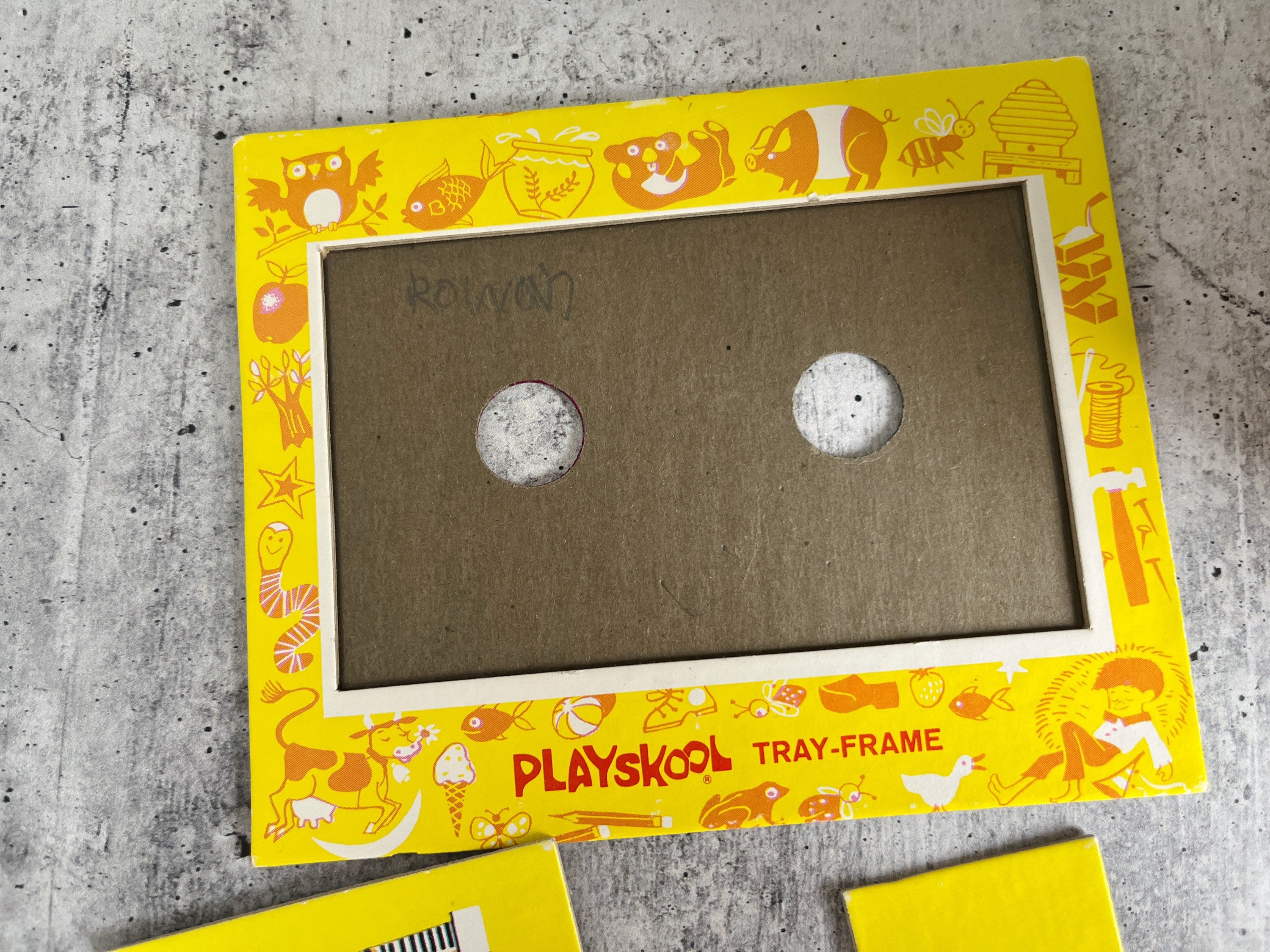 Vintage Spelling Game, Playskool Words to Spell Spelling Match Ups Game ...