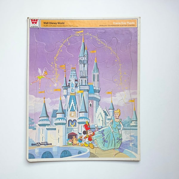Cinderella Castle Puzzle - Etsy