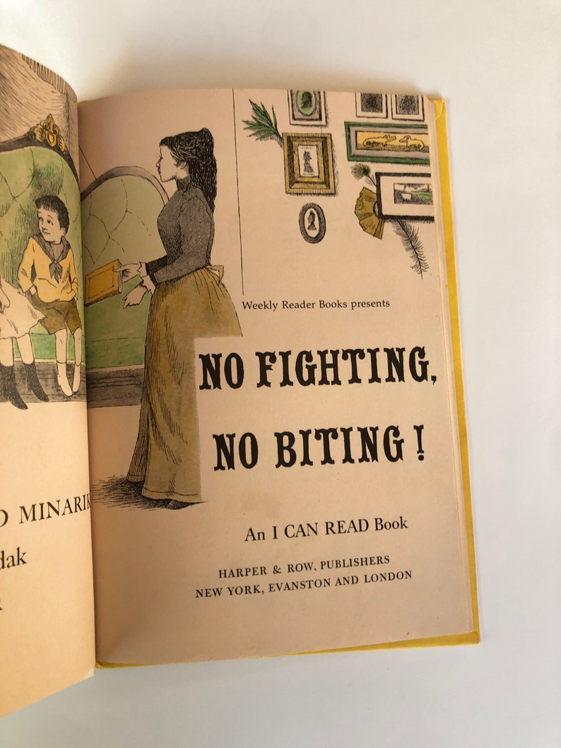 No Fighting No Biting, by Else Holmelund Minarik, Illustrated by ...