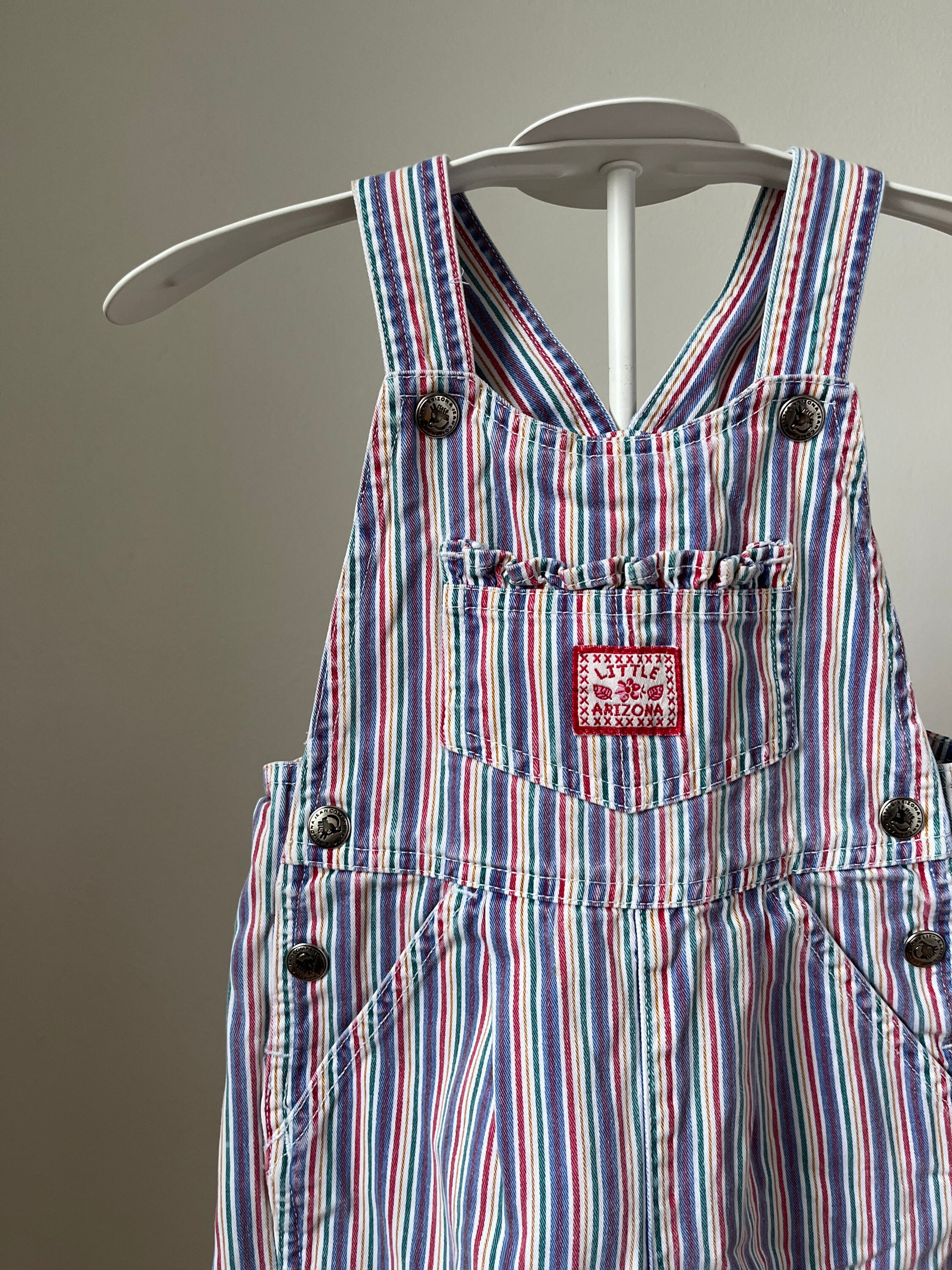 90s Colorful Overalls