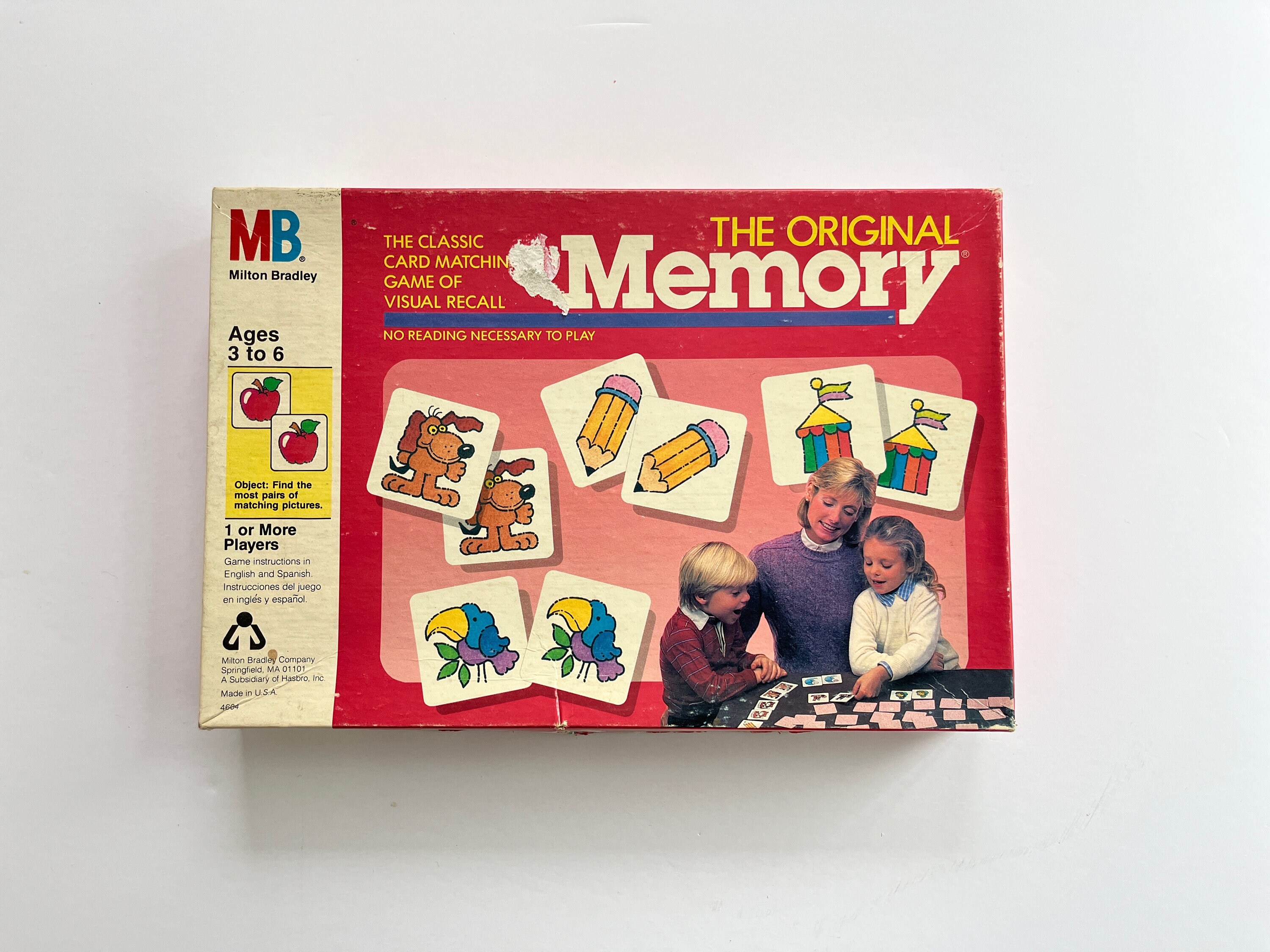 Vintage Original Memory Game, 1986, Complete Card Matching Game ...