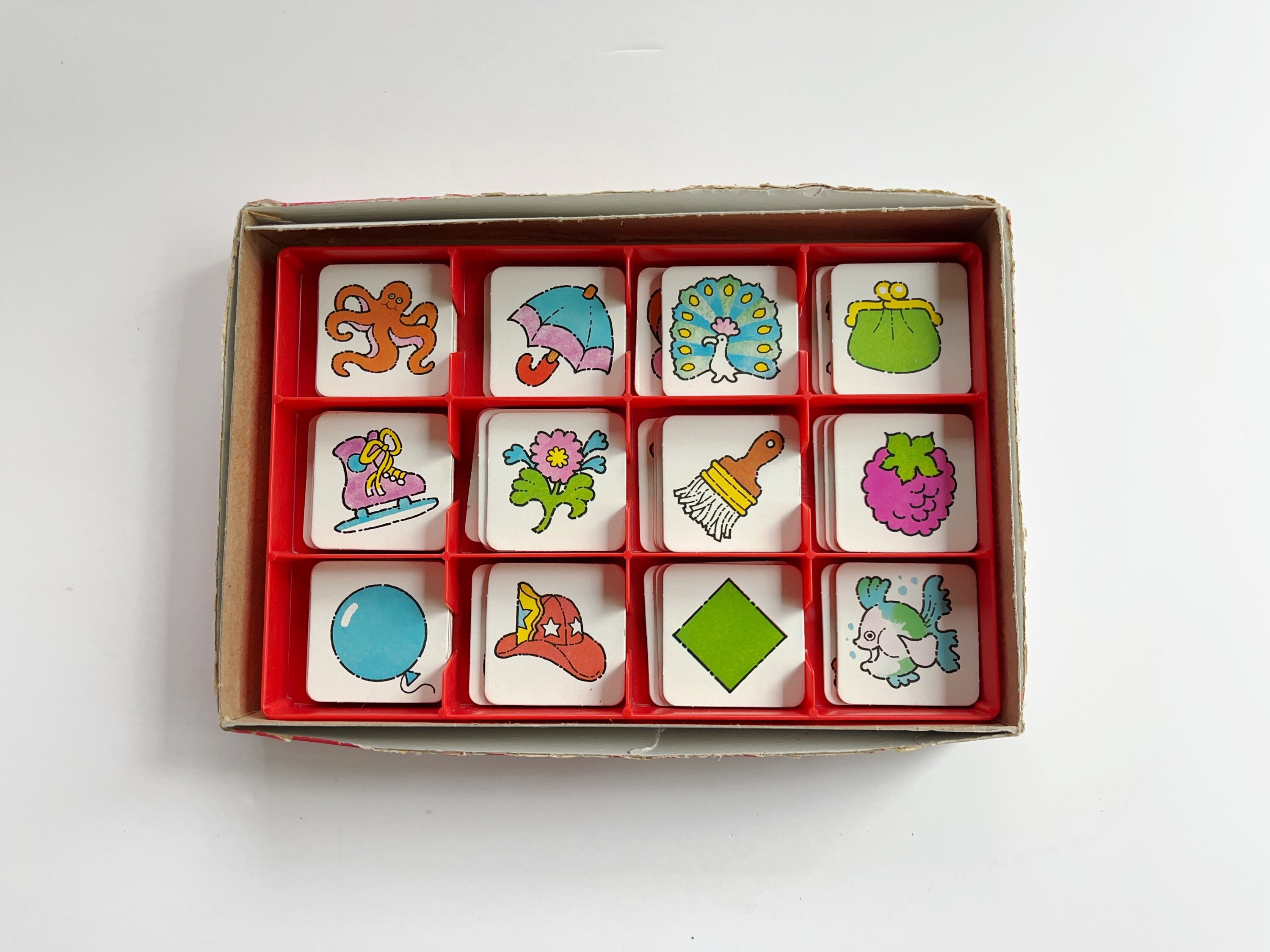 Vintage Original Memory Game, 1986, Complete Card Matching Game ...