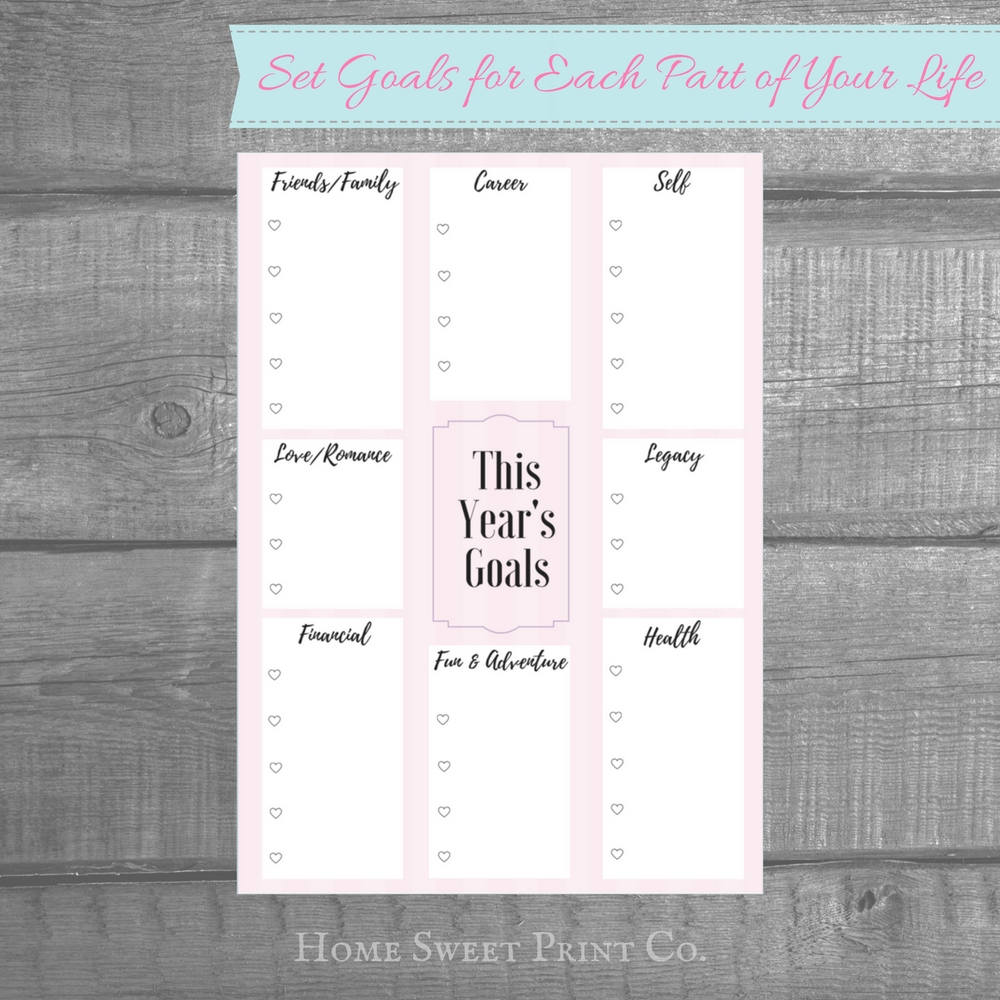 My Organized Year Planner Pack - Etsy