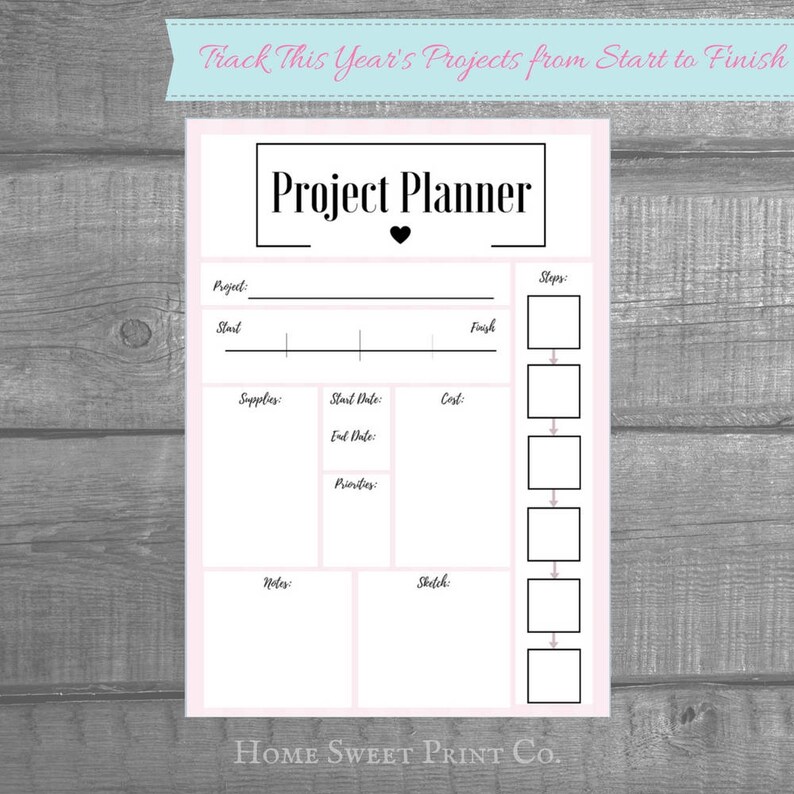 My Organized Year Planner Pack - Etsy
