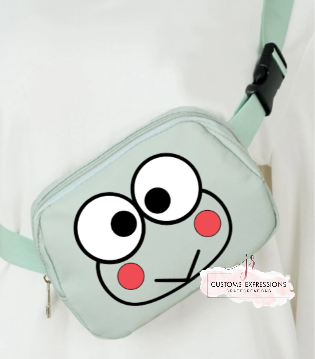 Keropi Fanny Pack Custom Waist Bag Frog Bag Cartoon Girls Gift Bag - Etsy