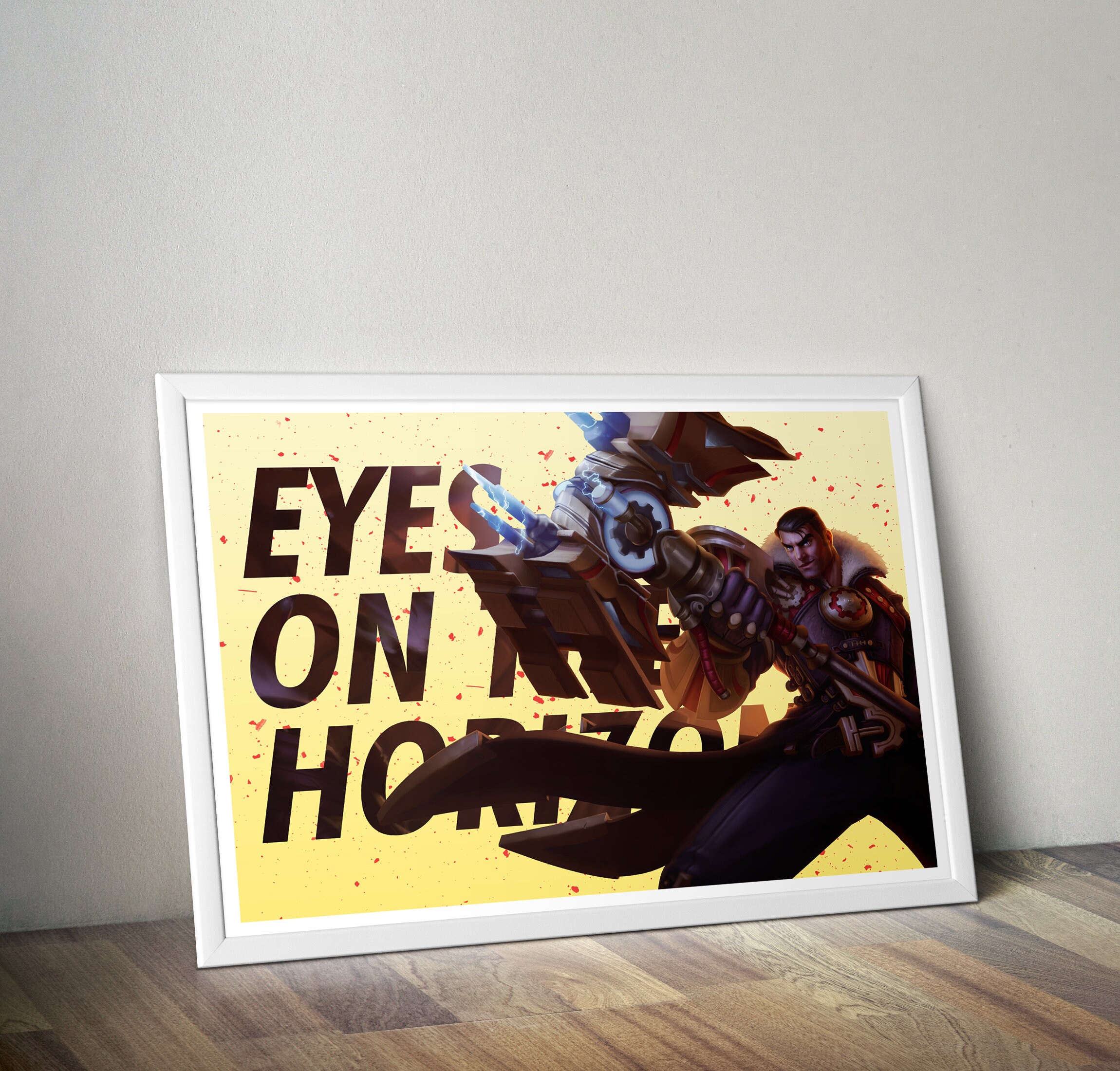 Jayce Poster League of Legends. Lol Poster League of Legends - Etsy