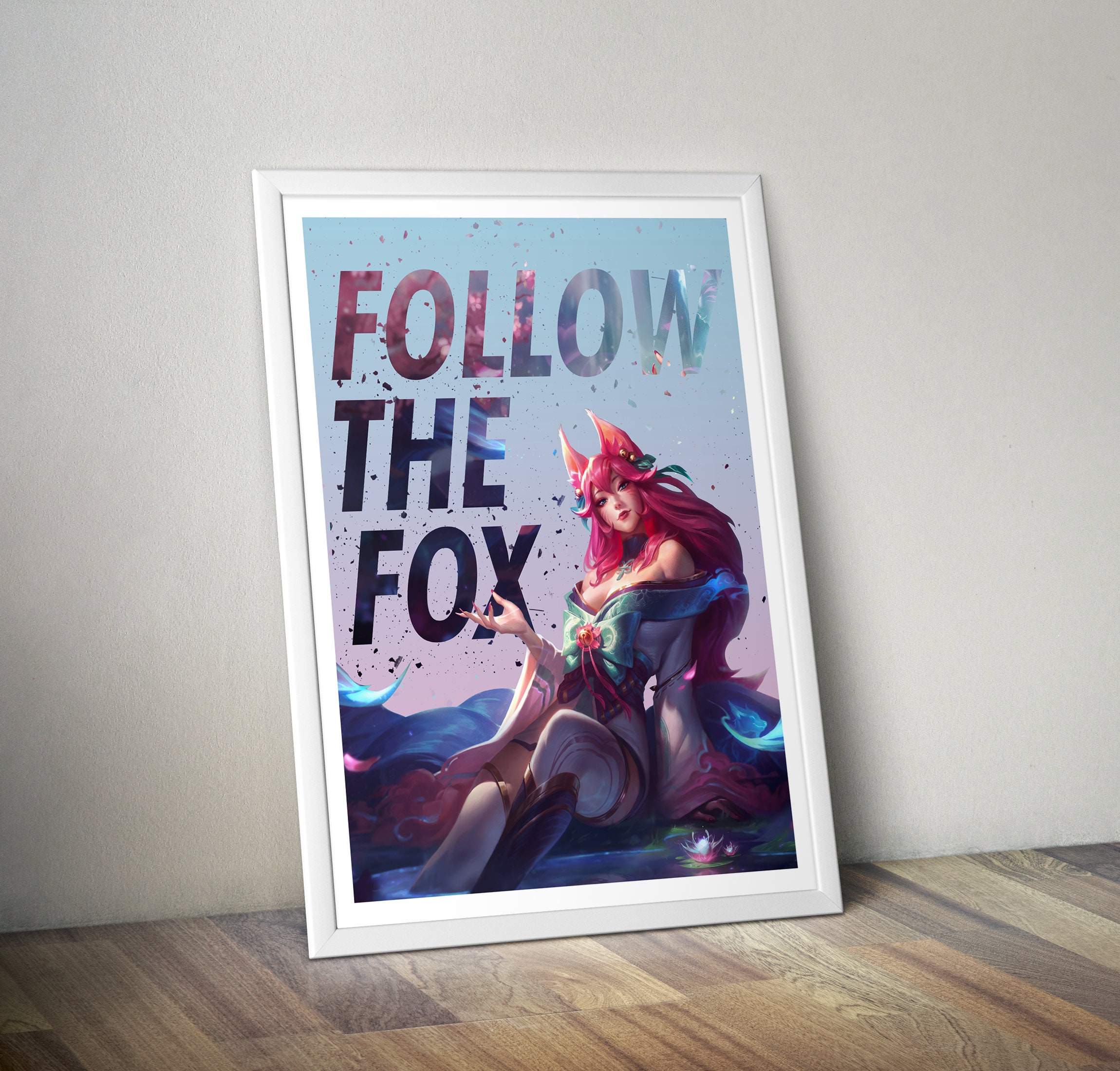 KDA ALL OUT Ahri Posters League of Legends Lol Poster | Etsy Canada