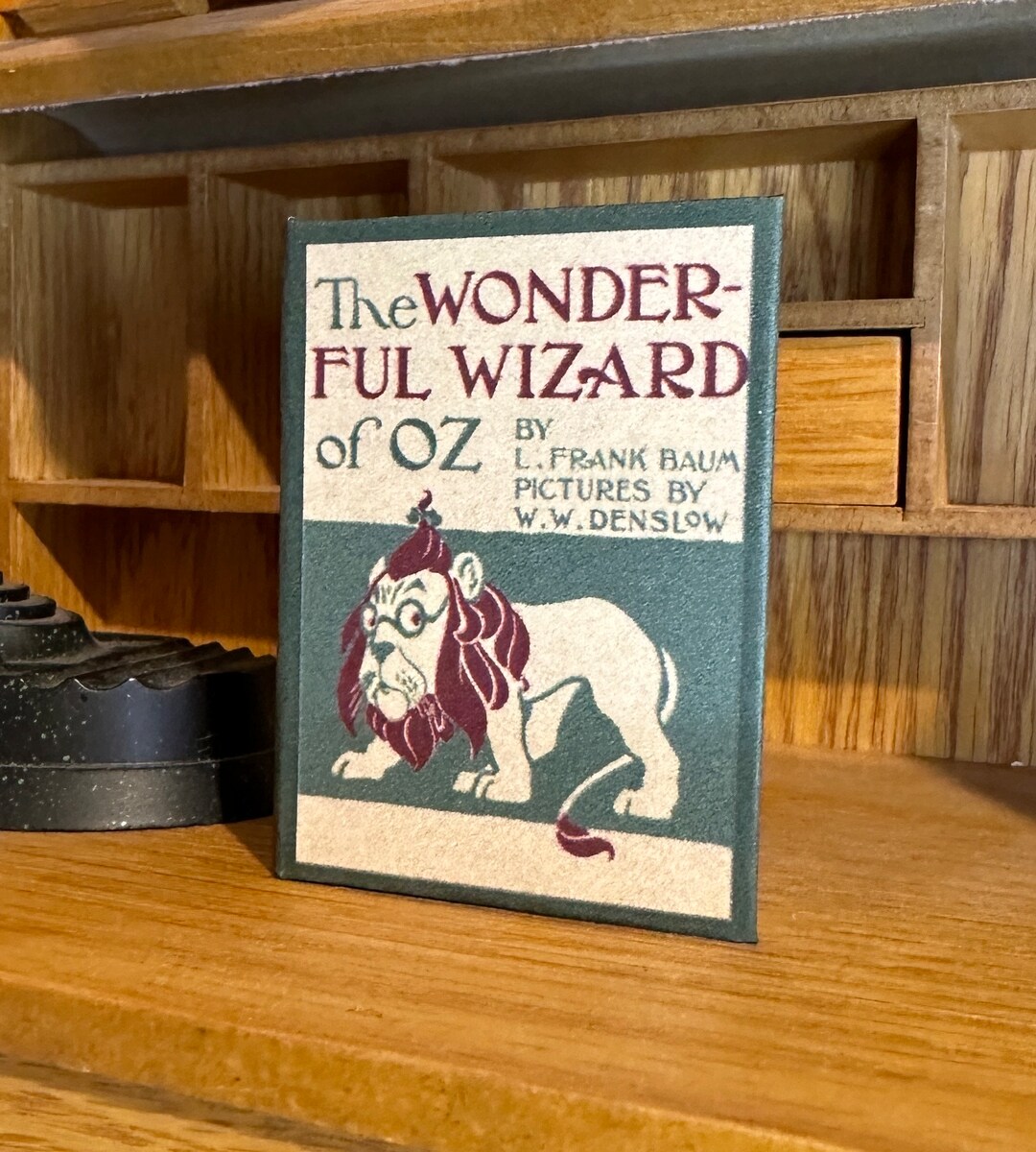The Wonderful Wizard of OZ Miniature Book for 18 Inch Dolls 1:3 Scale ...