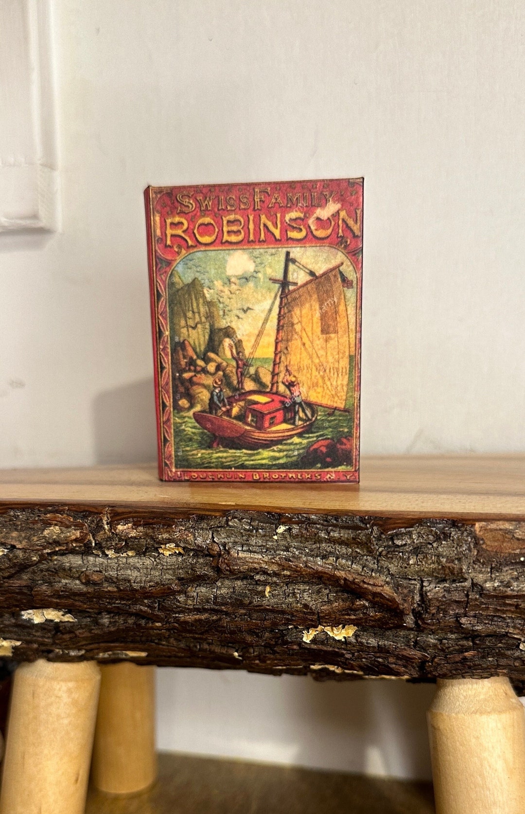 Swiss Family Robinson Miniature Book for 18 Inch Dolls 1:3 Scale - Etsy