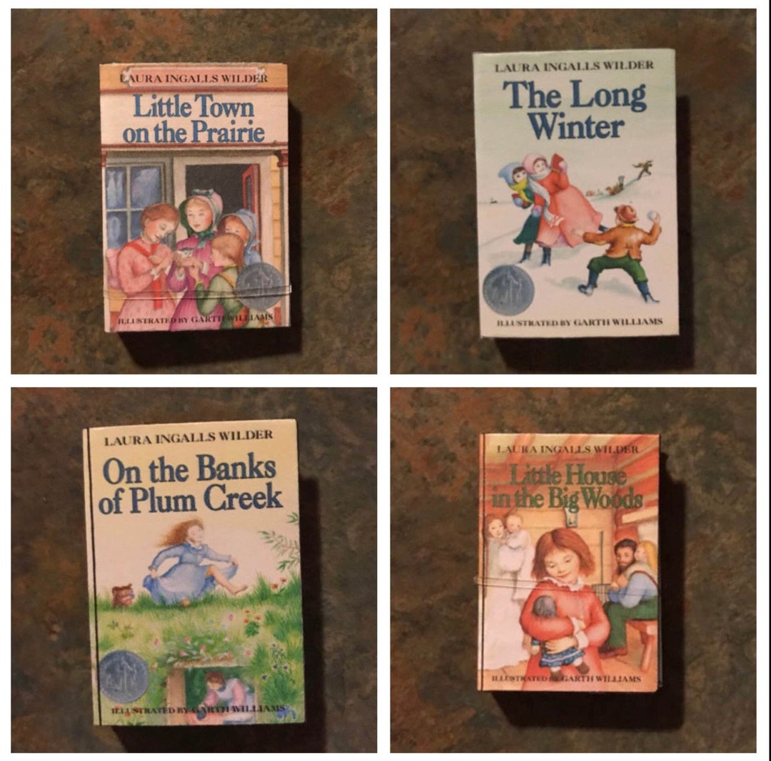 Miniature Prairie Books for 18 Inch Dolls 1:3 Scale - Etsy