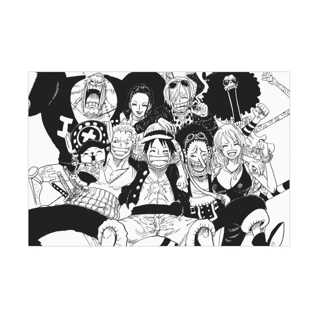 ONE PIECE Gift Wrap Paper - Etsy