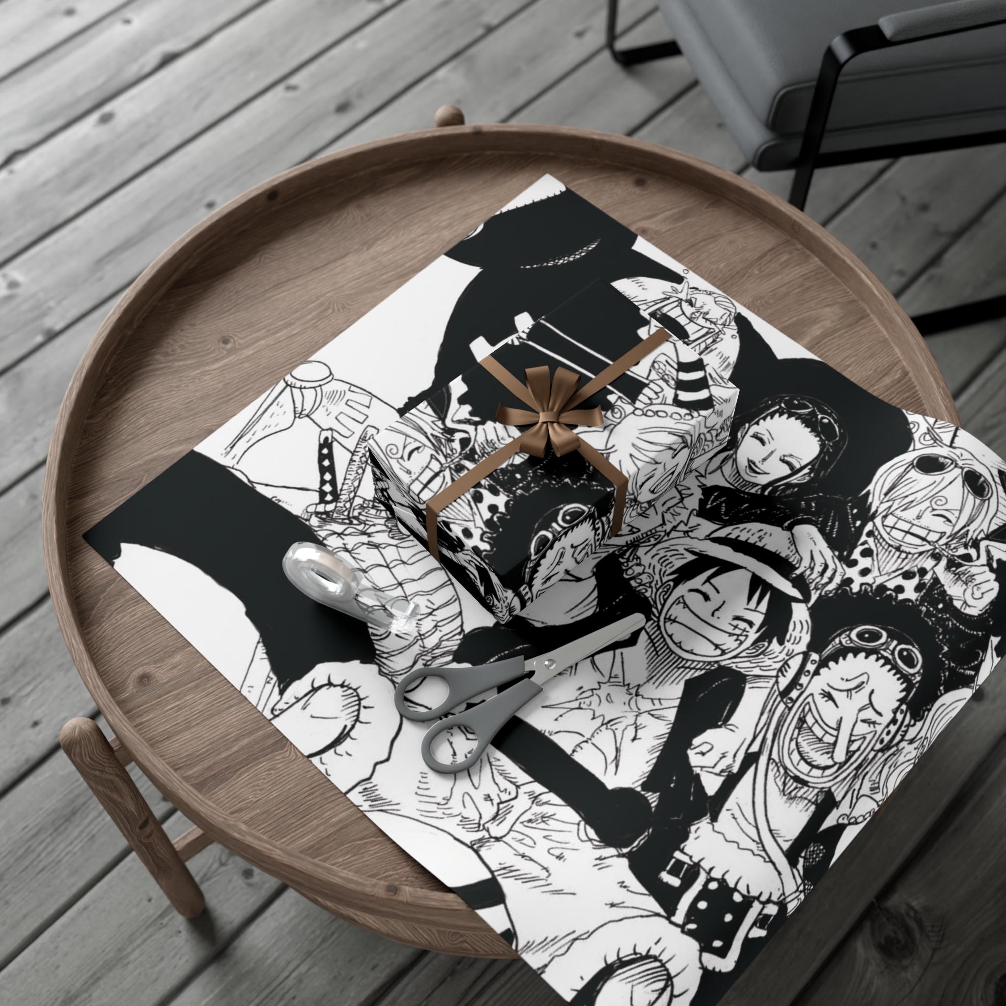 ONE PIECE Gift Wrap Paper - Etsy