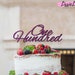 One Hundred Birthday Cake Topper 100th Glitter Card - Etsy