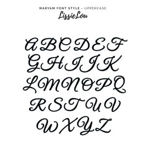 Maryam Font Style Name Cake Topper Premium 3mm Acrylic or Birch Wood - Etsy