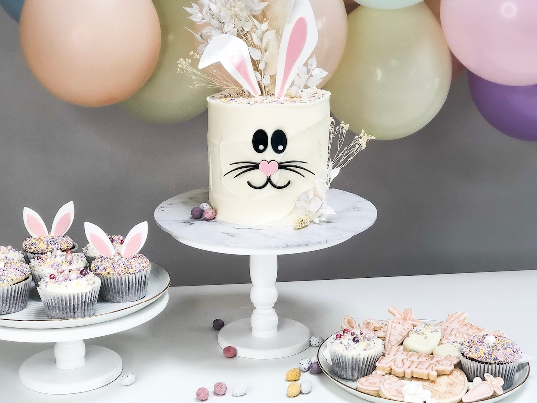 Easter Cake Kit, Cupcake Toppers and Mini Cakesicle Sticks Mixed Bundle ...